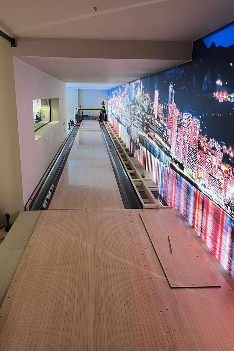 Residential Case Study | Bowling Alley Installation | Lynx Bowling